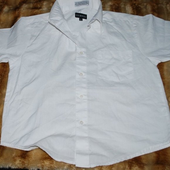 Shirts & Tops | George Boys School Uniforms Long Sleeve Button Up Size ...